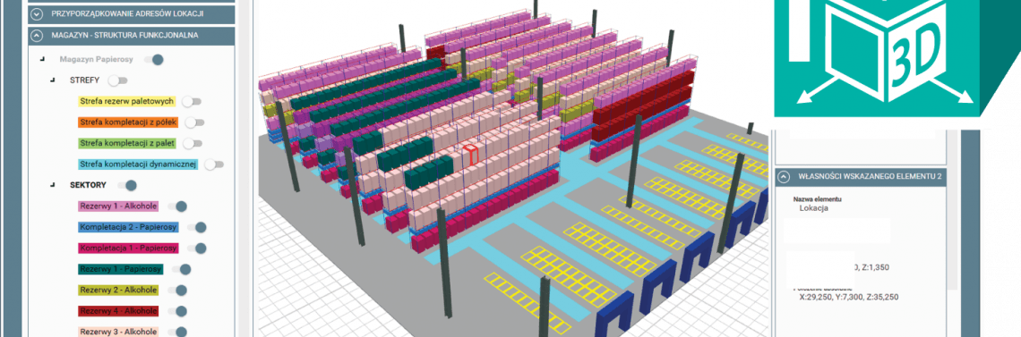 Wizualizacja magazynu i raportowanie w 3D w nowym systemie IT od Logifact-Systems - Logistyka a ...